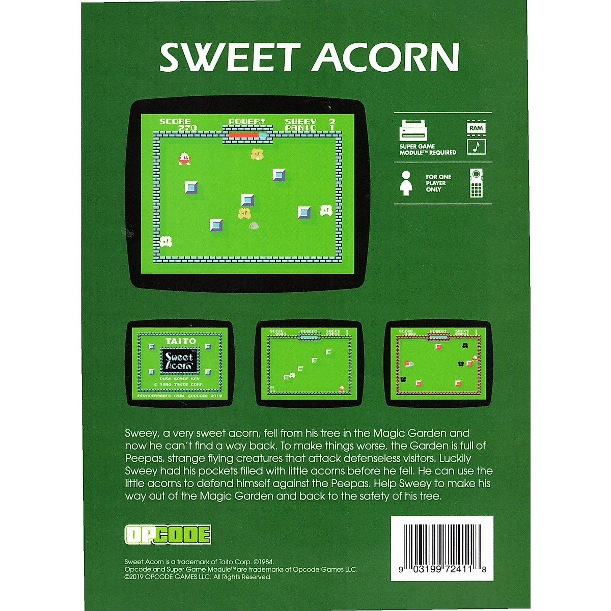SWEET ACORN COLECOVISION