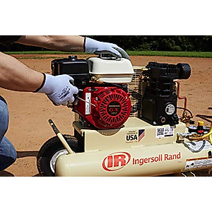Ingersoll-Rand SS3J5.5GH-WB 5.5 Horsepower 8 Gallon Oiled Gas Twin Pontoon Compressor