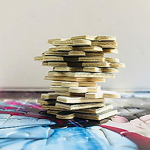 MXCUSTOM Custom Wooden Jigsaw Puzzle 500 Pieces, Customized Personalized Jigsaw Puzzles with Photo Image Text Picture for Adult & Child Design Your Own Puzzle (PUZ-500)