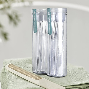 HiTuYi 16 Pieces Adult Toothbrush Travel Full Head Super Soft Toothbrush Suitable for Sensitive Teeth and gingival Atrophy