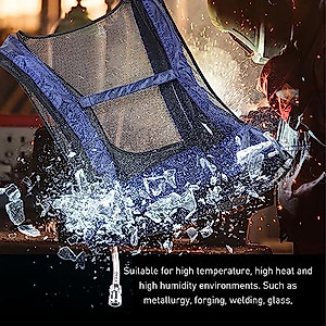 banapoy Air Conditioner Waistcoat, Welding Steel Air Compressed Cooling Vest Vortex Tube Air Conditioner Waistcoat, Adult Cooling Vest for Metallurgy Forging