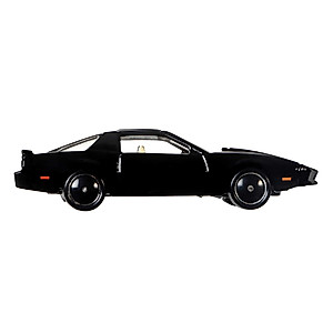 Hot Wheels Retro Entertainment Collection of The Knight Rider KITT 1:64 Scale Vehicle from Blockbuster Movies, TV, & Video Games, Iconic Replicas for Play or Display, Gift for Collectors