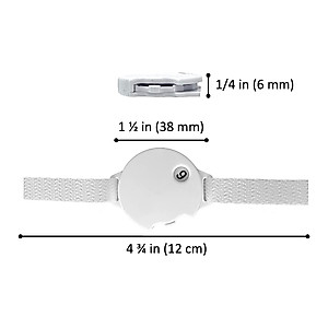 No Worry Sports Original Stroke Counter with Universal Golf Glove Fastener