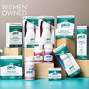 pH-D Feminine Health - Boric Acid Foam Wash - pH-Balanced, Paraben-Free, and Plant-based (Sensitive, 6 Fl Oz (Pack of 1))