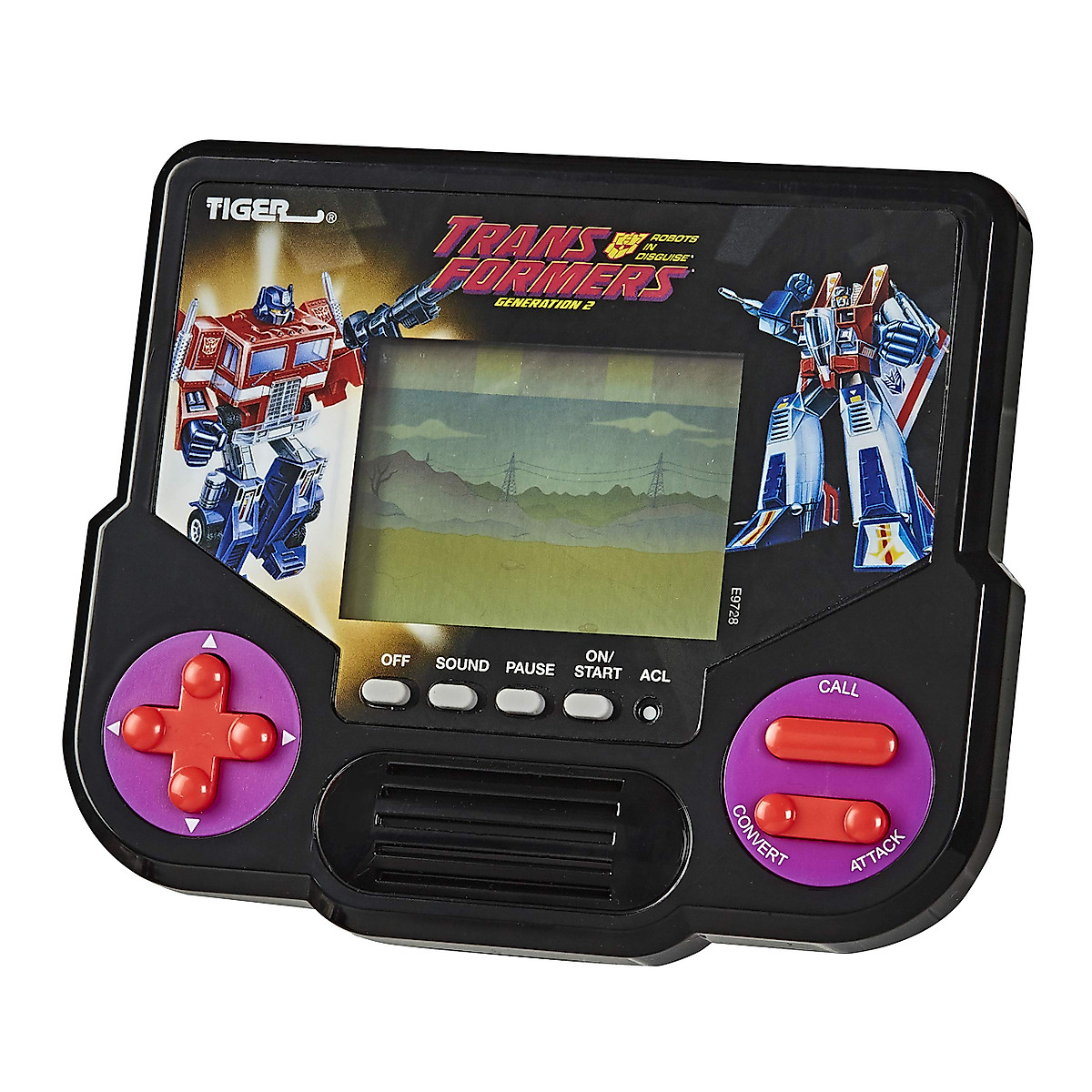 Tiger Electronics Transformers Robots in Disguise Generation 2 Electronic LCD Video Game Retro-Inspired 1 Player Handheld Game Ages 8 and Up