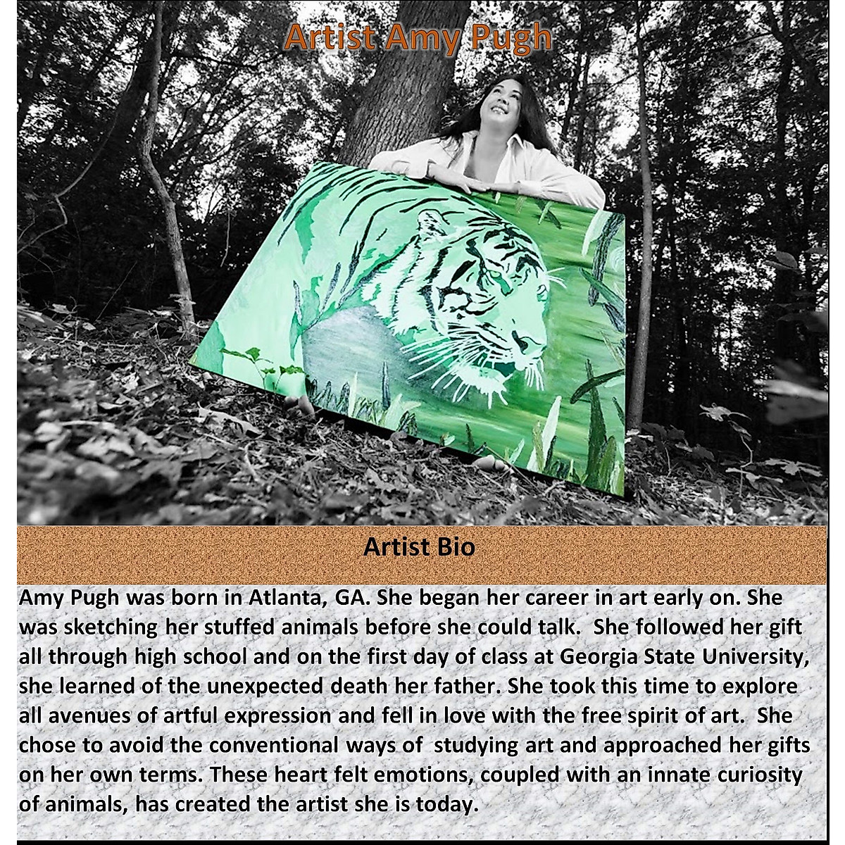 Red Panda Large Wristlet - From My Original Painting, Support Wildlife Conservation, Read How