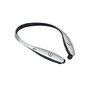 LG Electronics Tone INFINIM Bluetooth Stereo Retractable Headset HBS-900 Silver