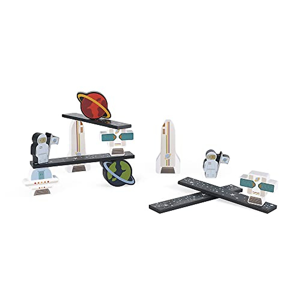 Janod - Balance in Space Game - 2-5 Years + - J08084