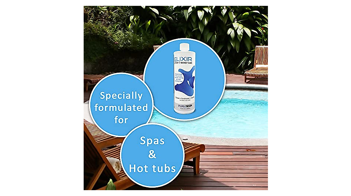 Puri Tech Spa Elixir 3-in-1 Weekly Care - Keeps Spa Water Clear