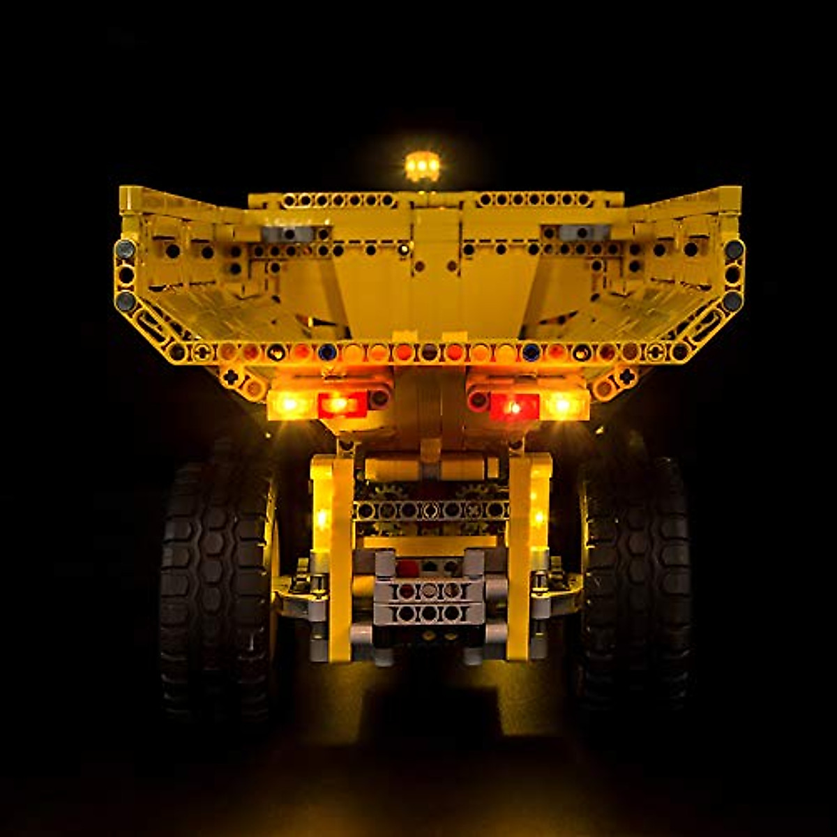 T-Club Upgrade Light Kit LED Lights for Lego 42114 Technic 6x6 Volvo Articulated Hauler RC Truck (Not Include Lego Model) (Upgrade Style)