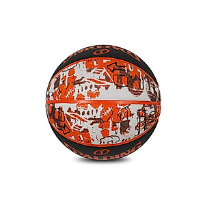 Spalding Graffiti Match NBA Adult Basketball Ball Orange Official Full Size 7