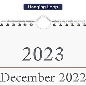 AT-A-GLANCE 2023 Wall Calendar, 12" x 27", Large, 3 Month Reference (SW11528)