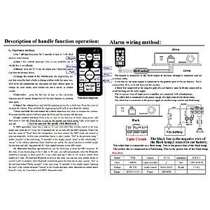 Rockmoon 9200E Amplifier Police Siren & Metal Ultra Slime Octagon Compact Flat Speaker,DC12V 100W Multi-Tones Wired Control with Mic Loudspeaker Emergency Electronic PA System for Police Cars, Black