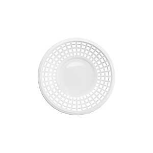 G.E.T. RB-820-W Round Serving / Bread Basket, 8", White (Set of 12)