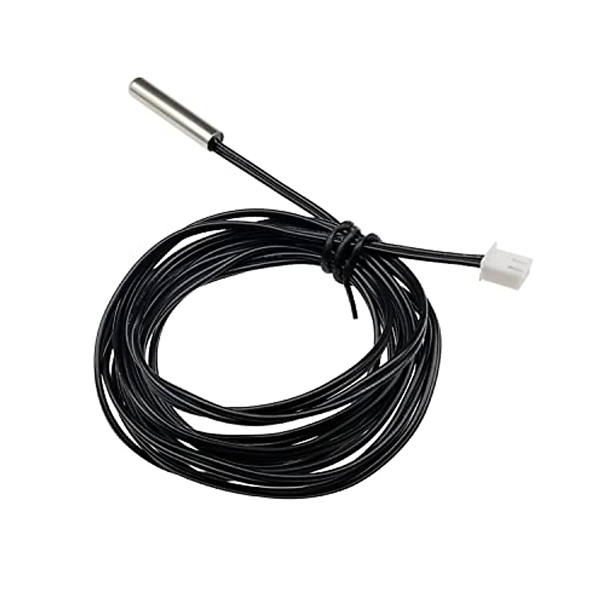 diymore 10K Temperature Sensor Probe 10K 2Meter Temperature Probe,3PCS Stainless Steel 3950 NTC Waterproof Temp Sensor Probe, Digital Temperature Transmitter Extension Cable
