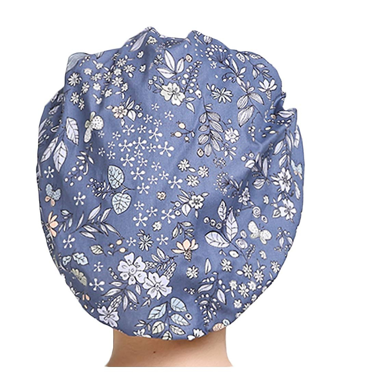 DREYOLIFE 3 Piece Bouffant Hats Cotton Sweatband Value Set