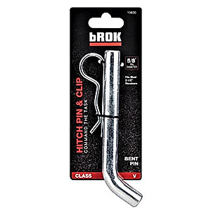 bROK Products 15930 5/8" Pin & Clip, 3-1/2" Span