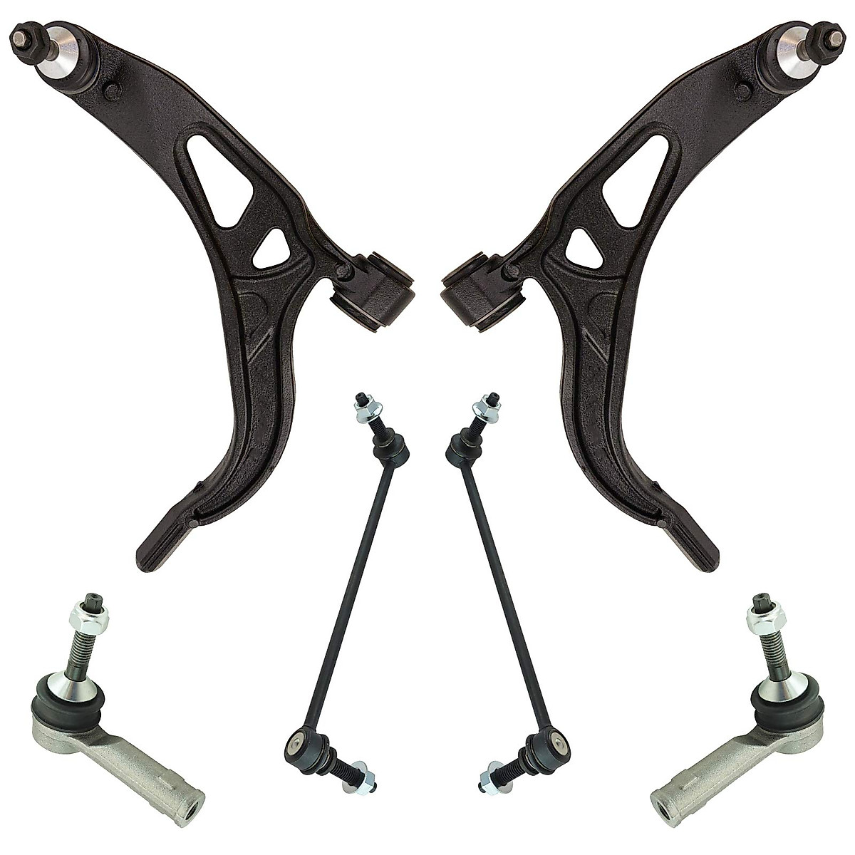 TRQ Front Control Arm Ball Joint Sway Link Tie Rod Suspension Kit for Explorer