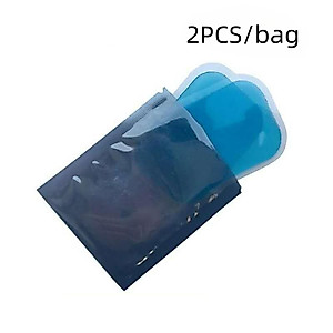 WEISIPU 50Pcs Abs Trainer Gel Pads for Abs Stimulator Trainer Replacement Gel Sheet for EMS AB Stimulator Gel Pads