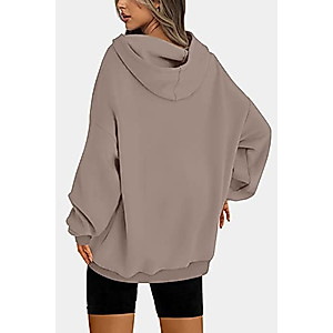 Trendy Queen Womens Sweatshirts Oversized Hoodies Fleece 2023 Casual Comfy Pullover Loose Lightweight Fall Winter Clothes Fashion Jackets