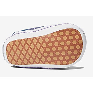 Vans, Old Skool Infant Crib Sneakers (Ombre Glitter - Multi/True White, 3)