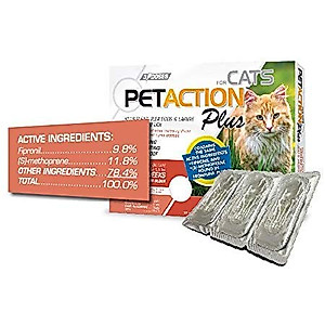 PetAction Plus for Cats 12 Doses