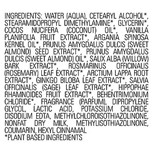 ApotheCARE Essentials The Replenisher Moisturizing Conditioner, Vanilla, Argan Oil, Sweet Almond, 12 oz