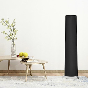 Tower Fan Cover, 420D Oxford Standing Fan Covers Outdoor Indoor Waterproof Protective Floor Fan Dust Cover for Office,Bedroom,Home 13 x 42 Inch(Only Cover)