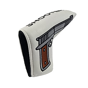 Foretra - Limited Edition Shooter Pistol - Golf Putter Headcover Quality PU Leather Magnetic Closure for Blade Style Putters
