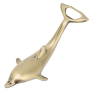 Bottle Opener Dolphin Shape Saving Cute Appearance Metal Beer Opener for Household Parties Restaurants Dolphins Bottle Opener Effort Beer Corkscrew Soda Bottle Opener