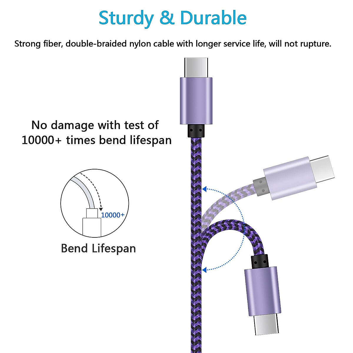 4Pack 6FT Fast USB Type C Cable for Google Pixel 9, 9 Pro XL Fold, iPhone 15, Pro, Samsung Galaxy A55 A35 A15 A54 5G, S24 S23 S23+ Plus Ultra S22 S21 S20 FE S10, A14 A03s, Phone Charger Charging Cord