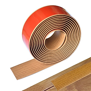 Floor/Door Flat Transition Strip & Self Adhesive Floor Vinyl Floor Edge Trim Laminate Floor Gap Covering Joining Strip