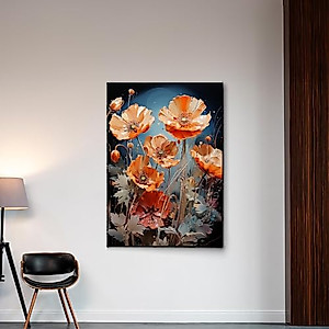 Samsung Frame TV Art, Abstract Flowers print, Floral print, Spring Flowers print, print print, Flower Art for Frame TV, Canvas, Art Print