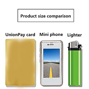 1GB 8GB Smartphone, Mini Cellphone WiFi 5MP Rear Camera 3G for Children (Gold)