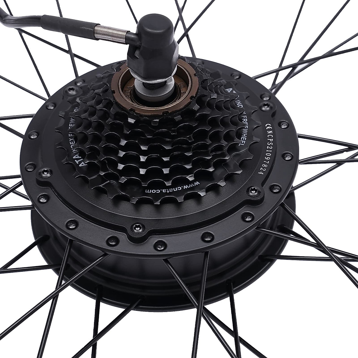 PanDair 24" Electric Bike Conversion Kit,36v 500w Front/Rear Wheel E-Bike Conversion Set,Bicycle Cycling Hub Conversion Dual Mode Controller US Stock (24" Rear Wheel)