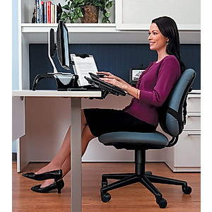 Fellowes Tilt-n-Slide Keyboard Manager (8060101), Black