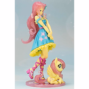 Kotobukiya My Little Pony: Fluttershy (Limited Color Variant Edition) Bishoujo Statue, Multicolor