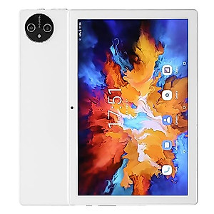 HEEPDD 10.1 Inch Tablet PC, Smart Calling 5GWiFi 100-240V 10.1 Inch Tablet 12GB RAM 256GB ROM for Work for Learning (US Plug)