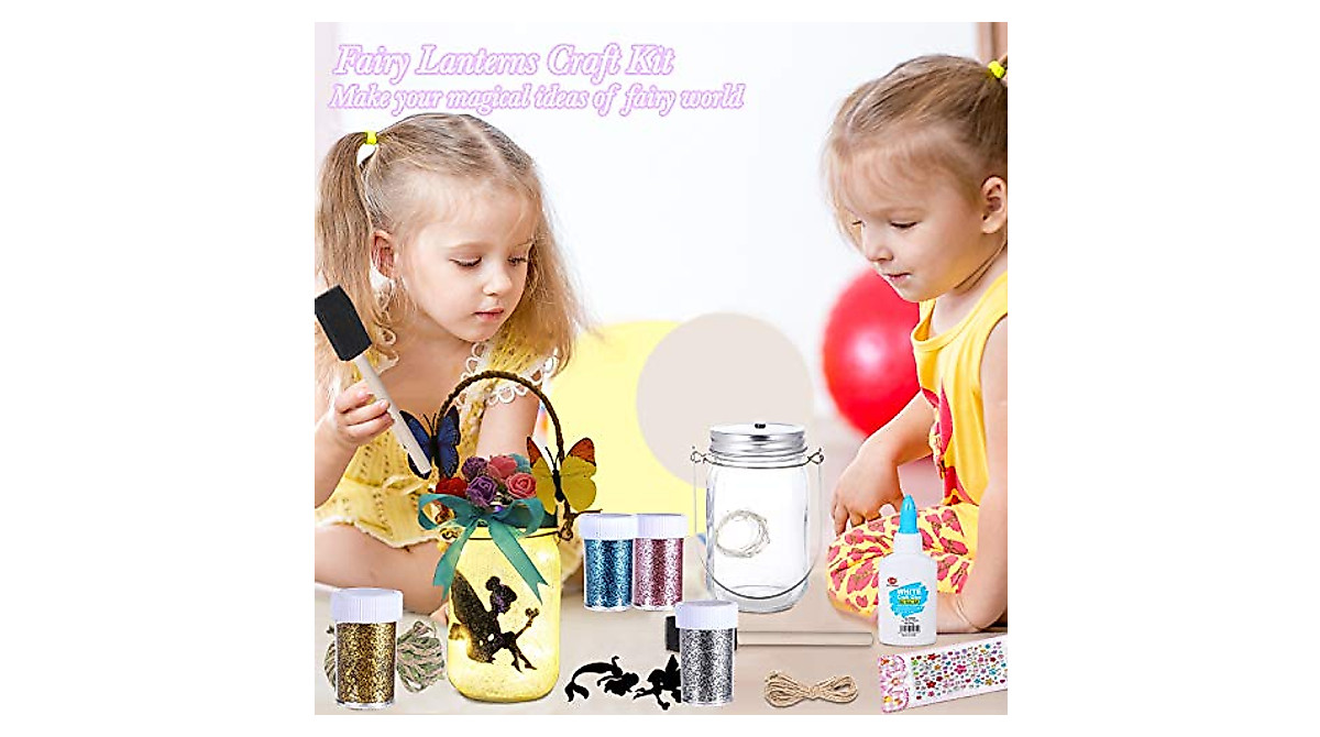 LAYKEN Fairy Lantern Craft Kit for Creative Kids