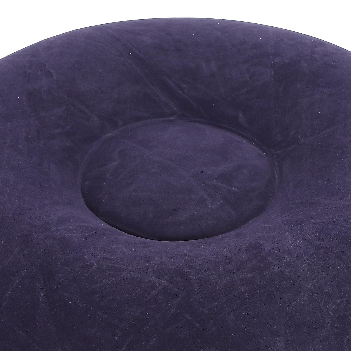 Garosa Inflatable Flocking Lazy Sofa Portable Outdoor Camping Chair for Sitting Inflatable Chair for Living Room Bedroom Lounge