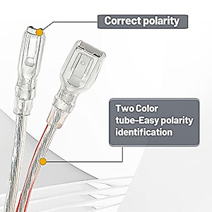 RED WOLF Car Speaker Wiring Harness Adapter Connector Replacement for Ford 1998-2014 Mazda 1998-2011, Lincoln 2003-2011, Mercury 2000-2010 Mount on Door Speaker Audio Cable Plug 2 Pair