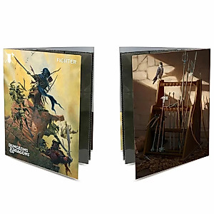 Ultra-Pro 18596 Dungeons & Dragons Class Folio Fighter Accessories, Multi-Colour