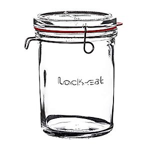 Luigi Bormioli Lock-Eat Food Jar XL, 34 Ounce