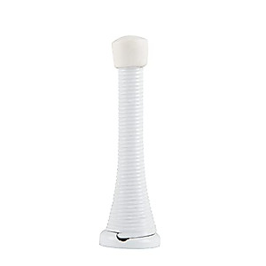 Amazon Basics Spring Door Stop - White, 12-Pack