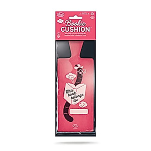 Genuine Fred Bookie Cushion, Whoopee Cushion Bookmark, Pink