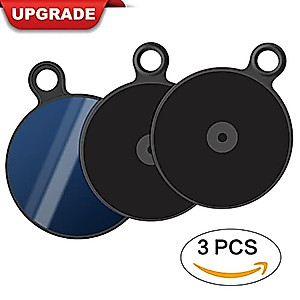 [3 Pack] Dashboard Pad Mounting Disk for Suction Cup Phone Mount & for Tom Tom Garmin GPS Suction Mount Sat Nav Dash Cam Holder Stick On Universal Dash Mount Pad w/3M Adhesive 70mm Diameter 3 Pcs