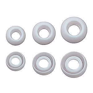 Affordable Motorola Buds SF500 Stereo Headphone Wireless Bluetooth Headset Replacement, Ear Tips earbuds 3 x Pairs of 1, Small/Medium/Large, White