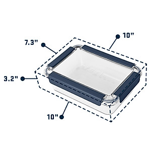 YETI Food Storage Container, BPA Free, Locking & Airtight Lid, Microwave, Freezer, and Dishwasher Safe, Leak-Proof, Cooler and Thin Ice Compatible, Large