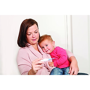Dreambaby Clinical Digital Oral Thermometer - Accurate Temperature Reading in 30 seconds - With Fever Alert Sound Feature - Suitable for Infants, Toddlers & Adults - Blue - Model L318