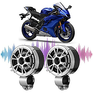aqxreight - Motorcycle Speaker,2Pcs Universal Motorcycle Motorbike Stereophonic Loudspeaker Speaker Equipment